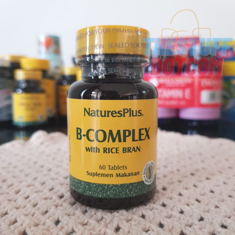 Natures Plus B-Complex [60 Tablets]/Maintain Body Cells & Body ...