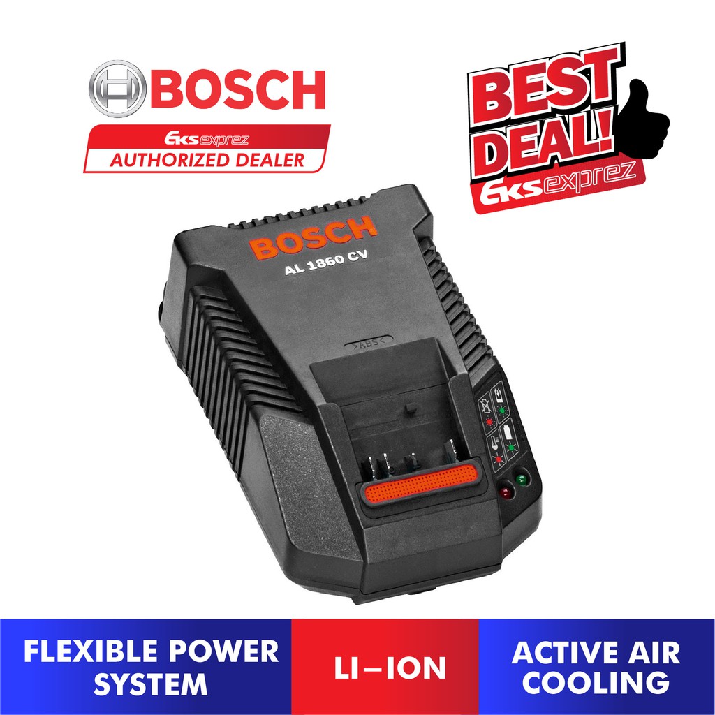 BOSCH Battery Charger (18V/8.0AV) GAL 1860CV | Shopee Malaysia
