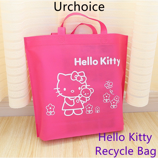 [READY STOCK] Hello Kitty Shopping Bag Hello Kitty Foldable Recycle Bag ...