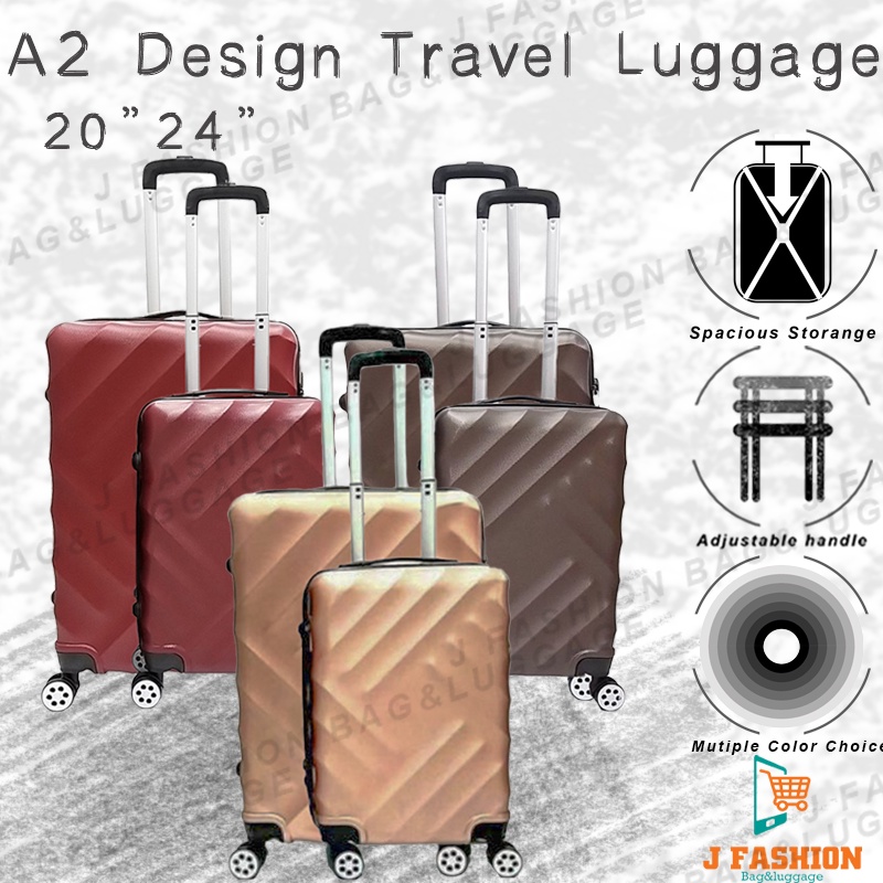 new design A2 WAVE luggage bag set 20"+24" abs travel luggage READY ...
