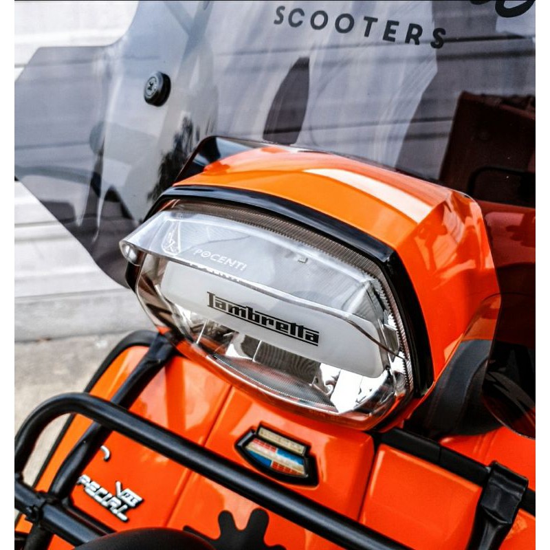Hit!!! Lambretta G350 V200 V125 Headlight Cap No More Problems With The ...