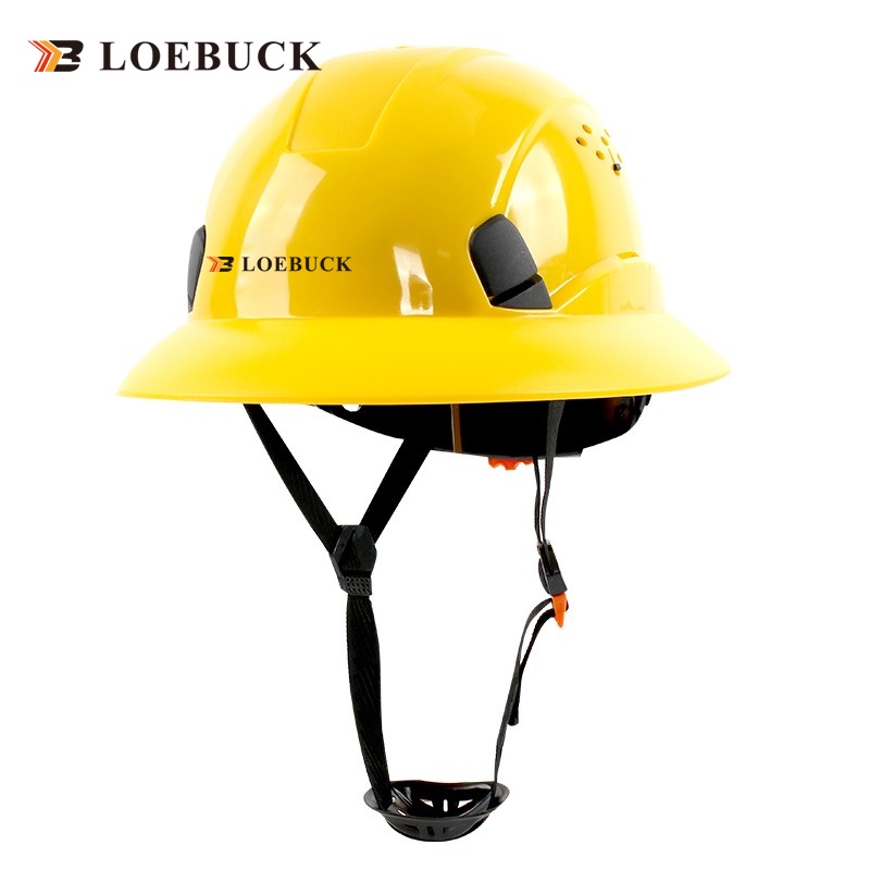 Safety helmet Topi keselamatan site ventilation leader anti-smashing ...