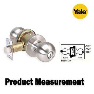 YALE VCA4147 US32D US5 US11 CA5147 US32D Stainless Steel Cylindrical ...