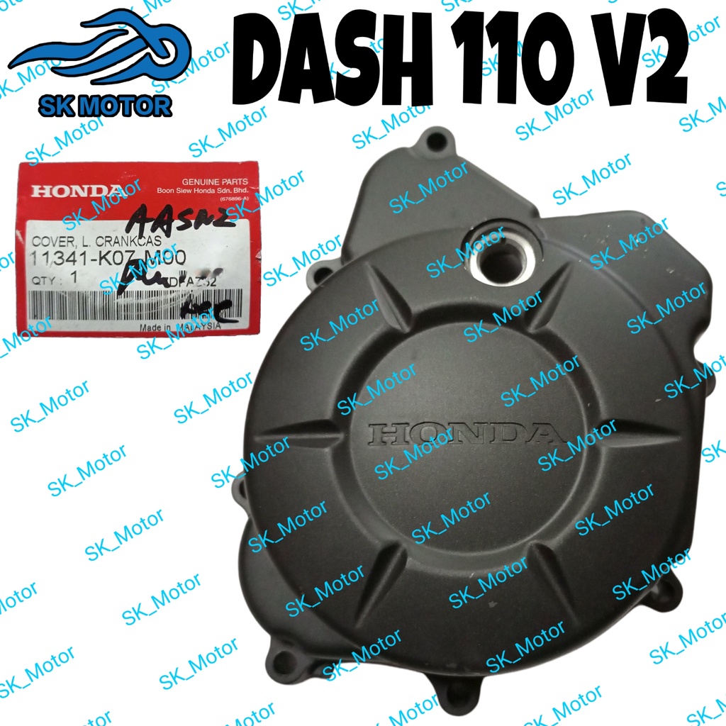 Honda WAVE DASH 110 V2 DASH 110 FI Original Magnet Cover / Crankcase Cover / Left Engine Cover ...