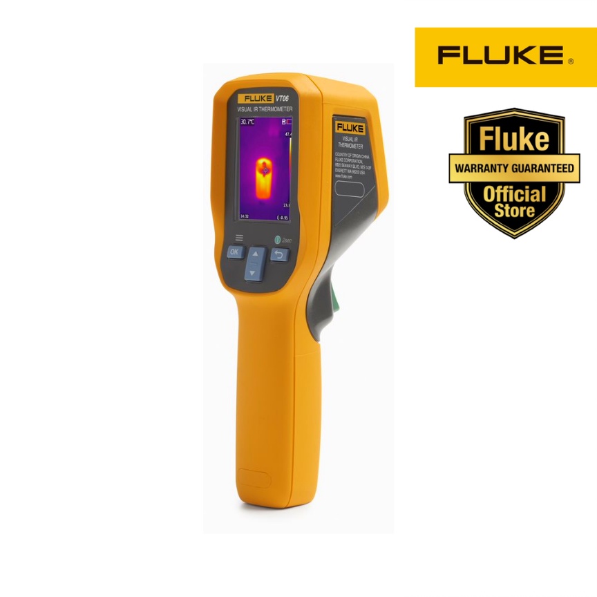 Fluke Visual IR Wide Temperature Range Thermometer VT06, Termometer ...
