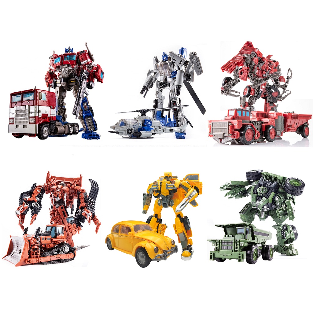 Optimus prime bumblebee megatron constructicons devastator combiner ...