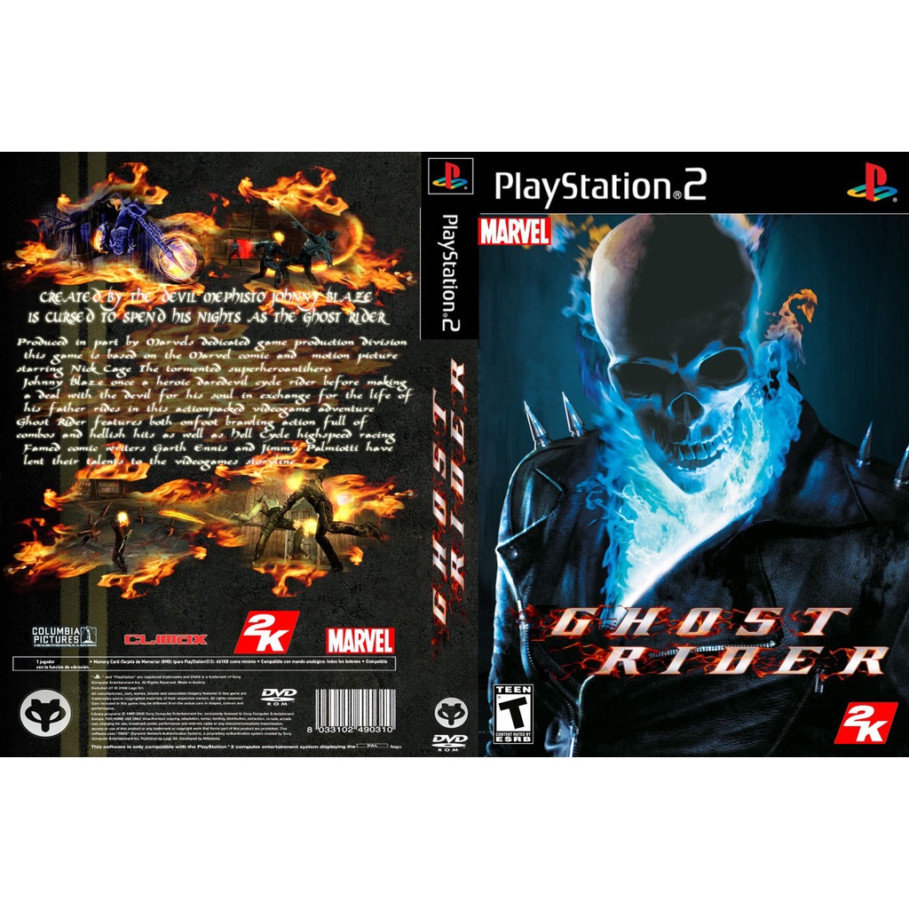 Ghost Rider (CD Games PS2) | Shopee Malaysia
