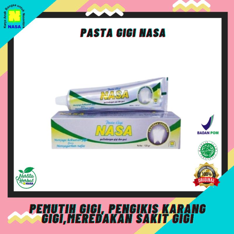 Super Selling NASA Toothpaste/NASA INDONESIA Toothpaste/Whiten Teeth ...