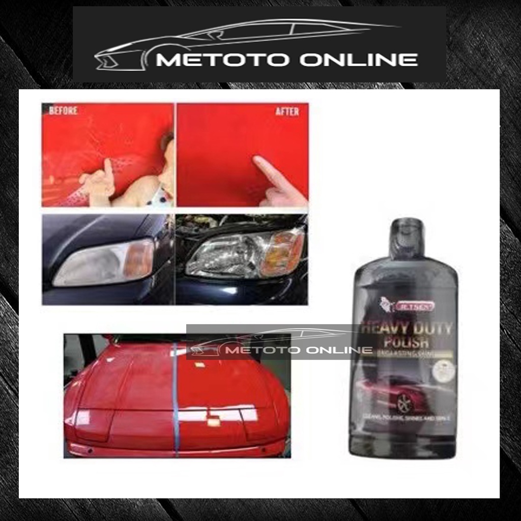 JETSEN Heavy Duty Polish & Wax Long Lasting Shine/Metalic/Car Scratches ...