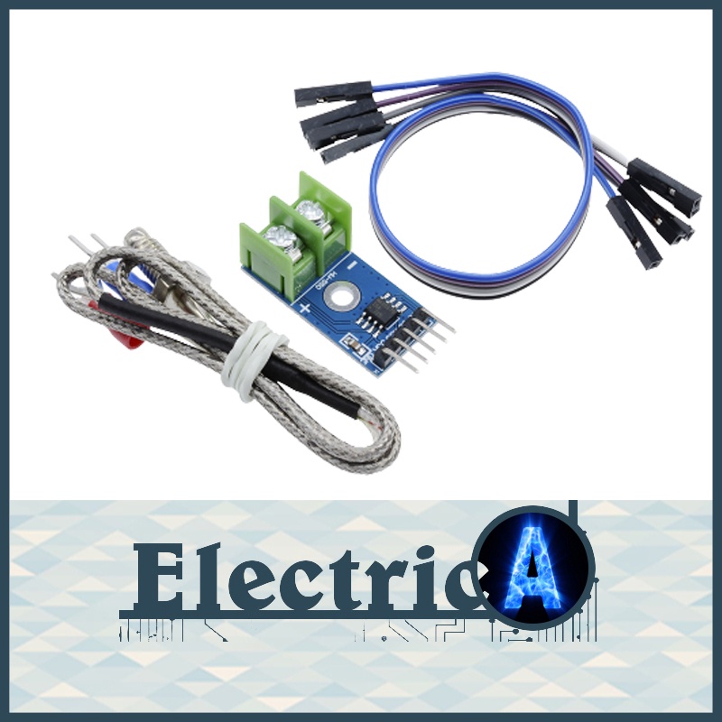 K Type K Thermocouple Temperature Sensor + MAX6675 Amplifier Module for ...
