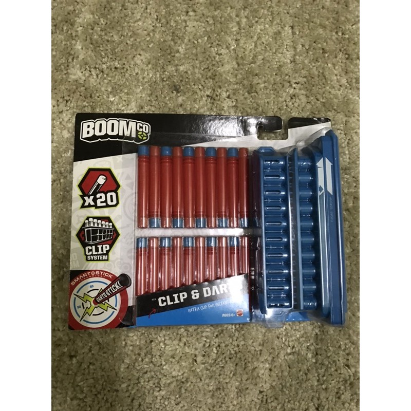 Mattel BoomCo Clip & Darts (NEW) | Shopee Malaysia