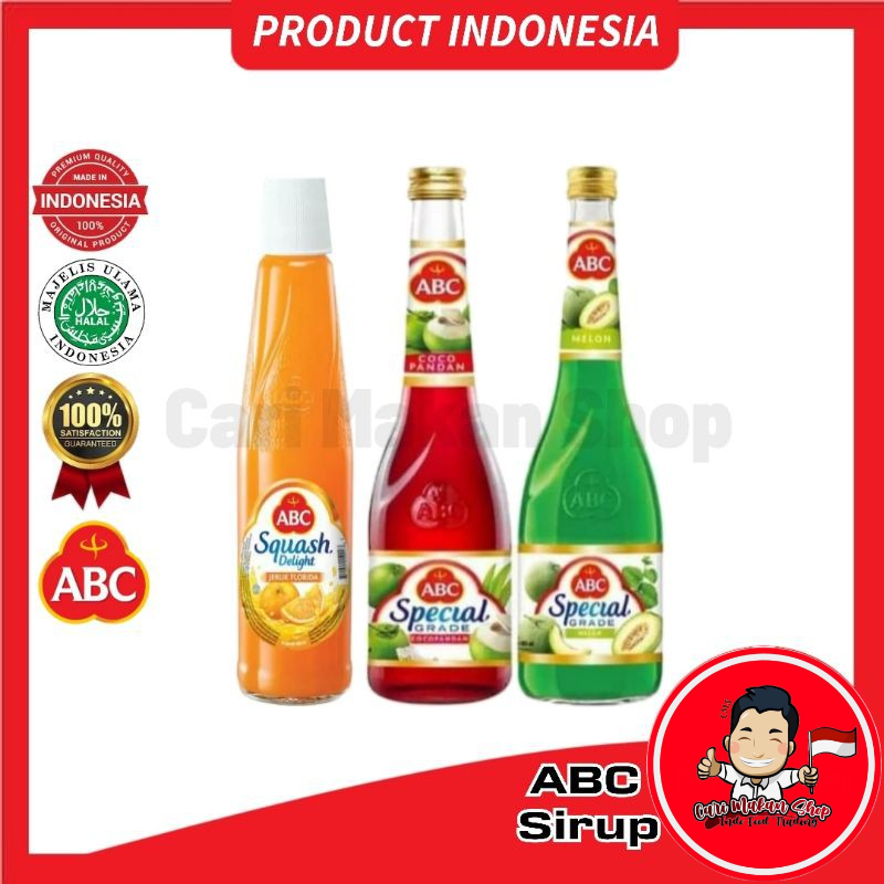 Cap ABC Sirup Squash Delight / Special Grade Product Indonesia 🇮🇩 Jeruk ...