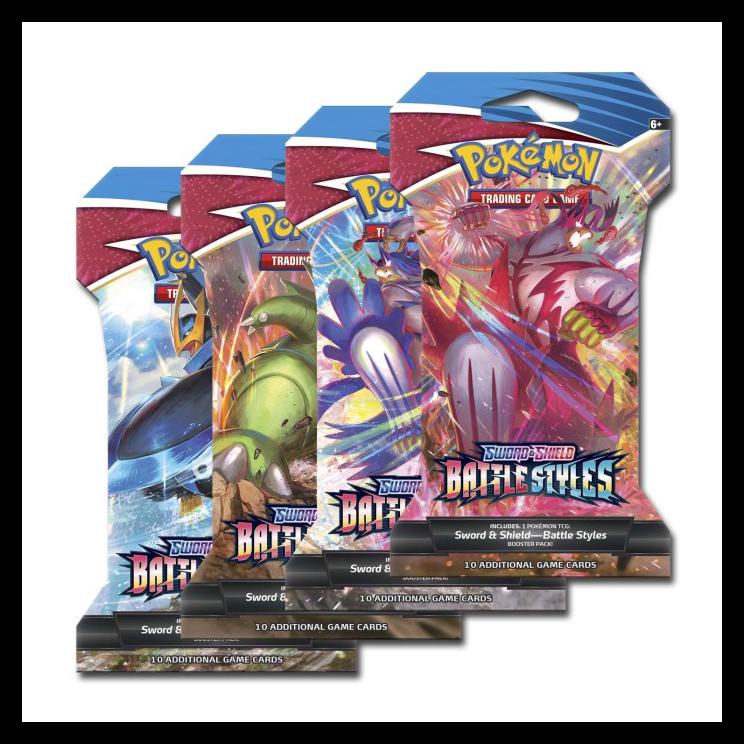 Pokemon Card Swsh5 Battle Styles Sleeved Booster Pack | Shopee Malaysia