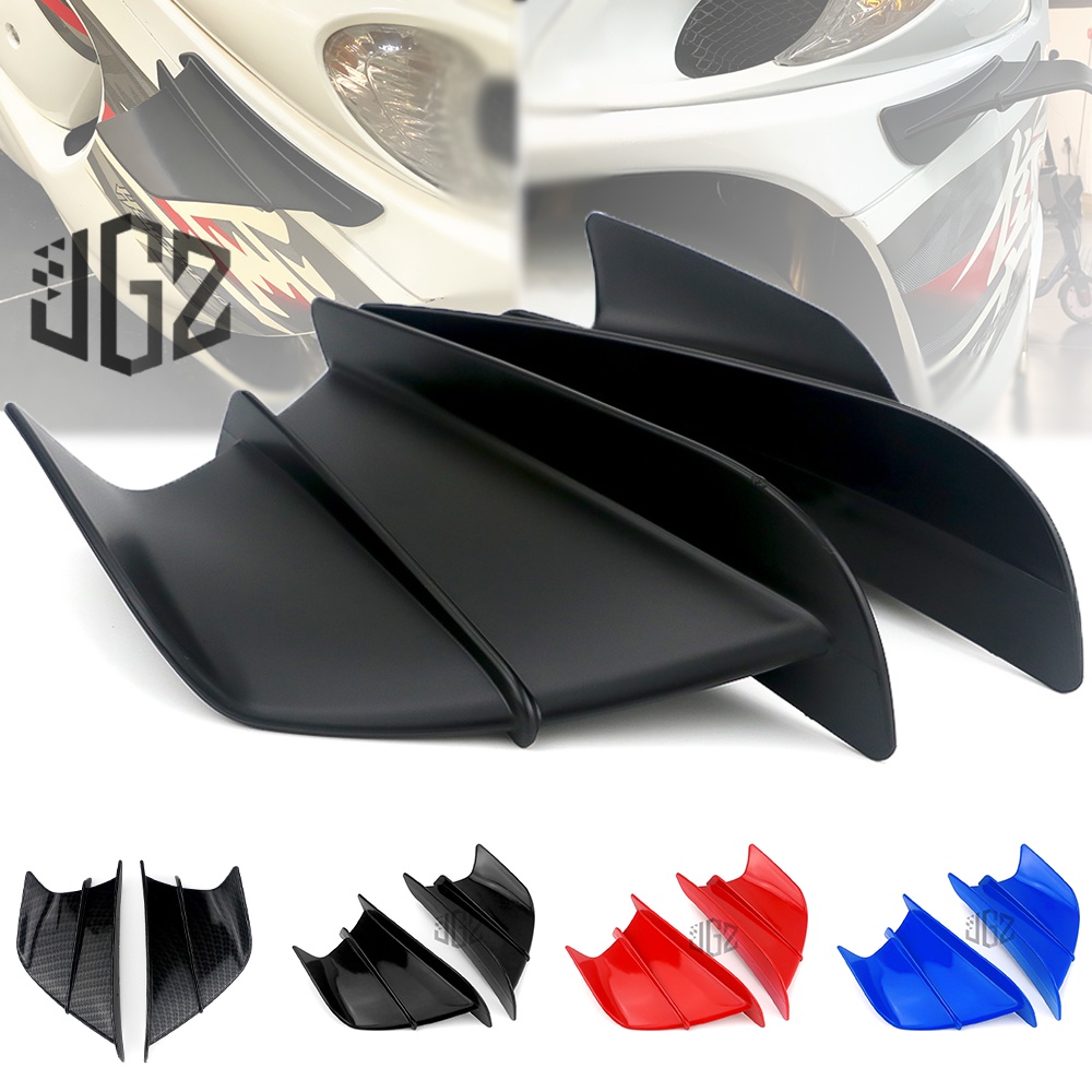 Motorcycle ABS Front Rear Side Winglets Aerodynamic Pair Sticker ...