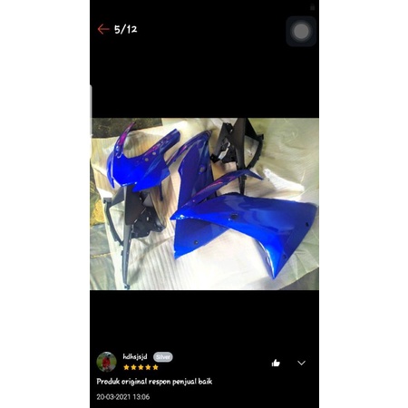 Yamaha R15 VVA ORIGINAL Front BODY & Front Wing FAIRING Package ...