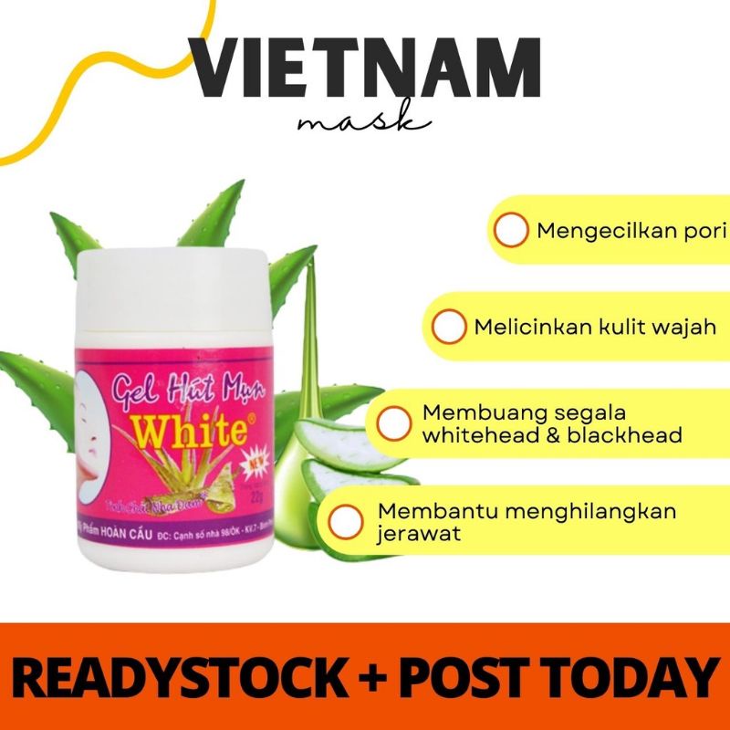 VIETNAM BLACKHEAD & WHITEHEAD MASK | Shopee Malaysia