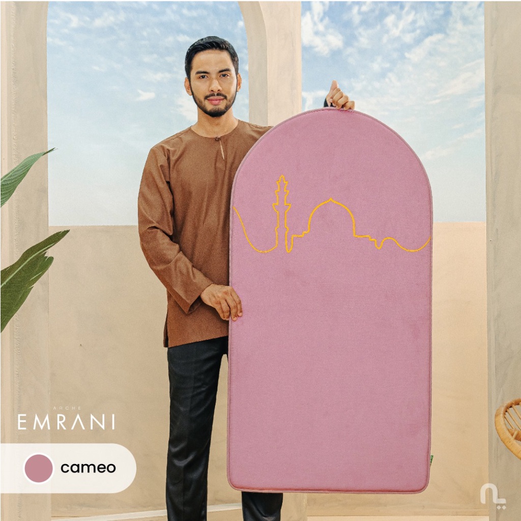 Nawaitu Arche Emrani[PERCUMA KOTAK EKSKLUSIF](Sejadah Tebal Memory Foam/Sejadah Dewasa/Sejadah ...