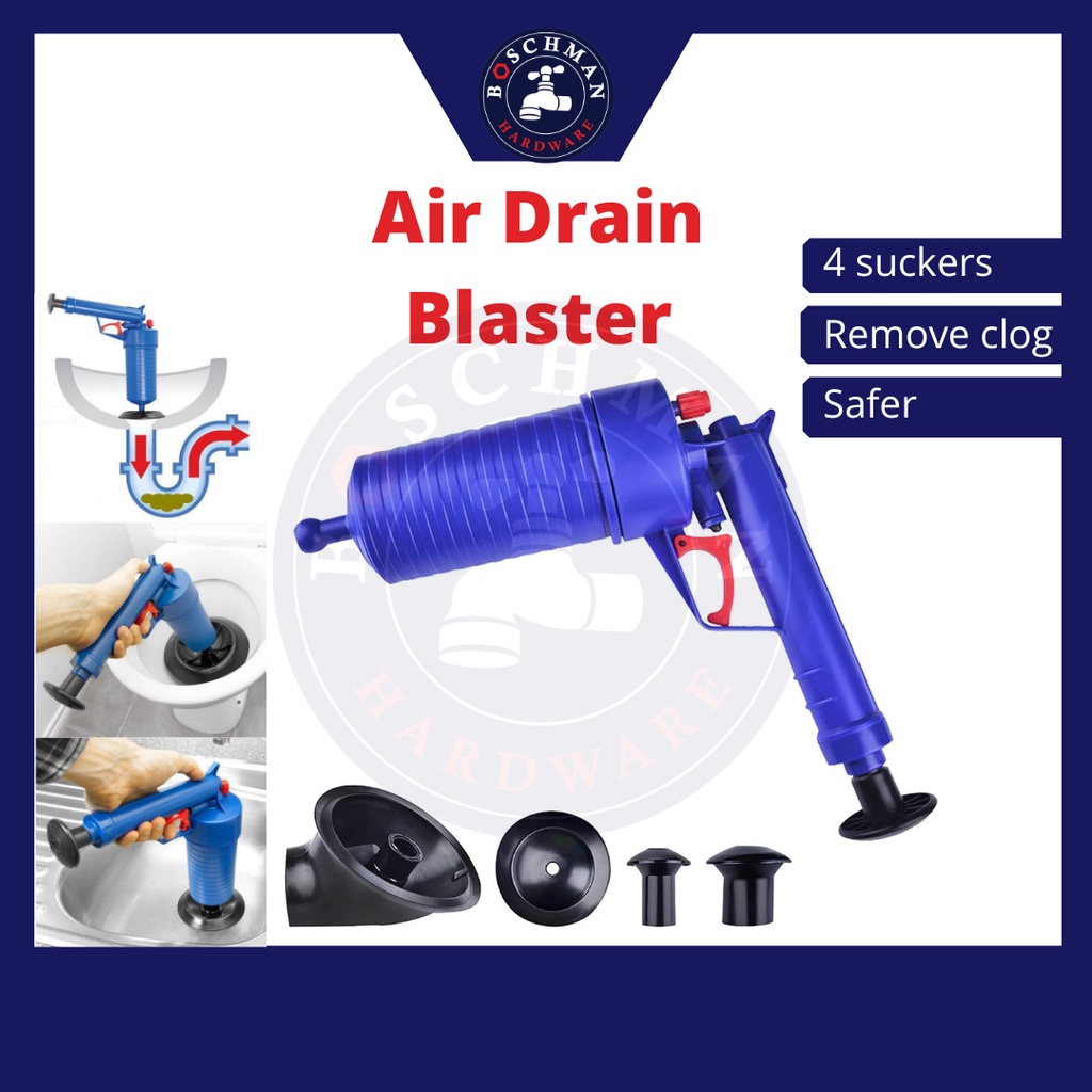 Pressure Toilet Pump Dredger Drain Clearance Clog Clearer Air Drain ...