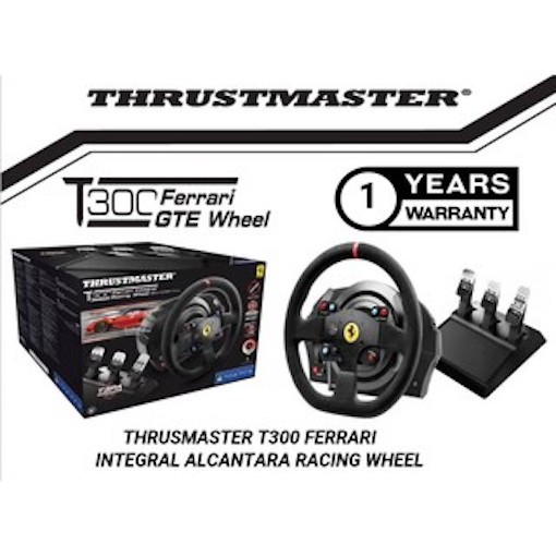 🔥PROMO🔥THRUSTMASTER T300 FERRARI INTEGRAL RACING WHEEL ALCANTARA ...