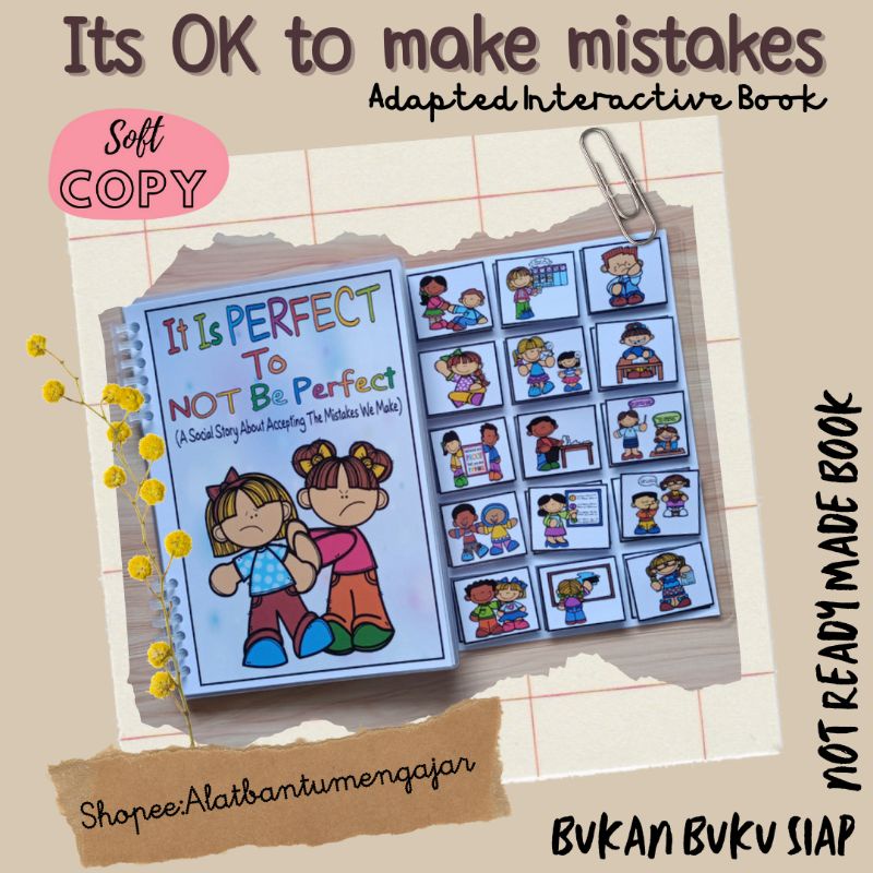 It's PERFECT to NOT be Perfect / It's OK to make mistakes & Apologizing ...