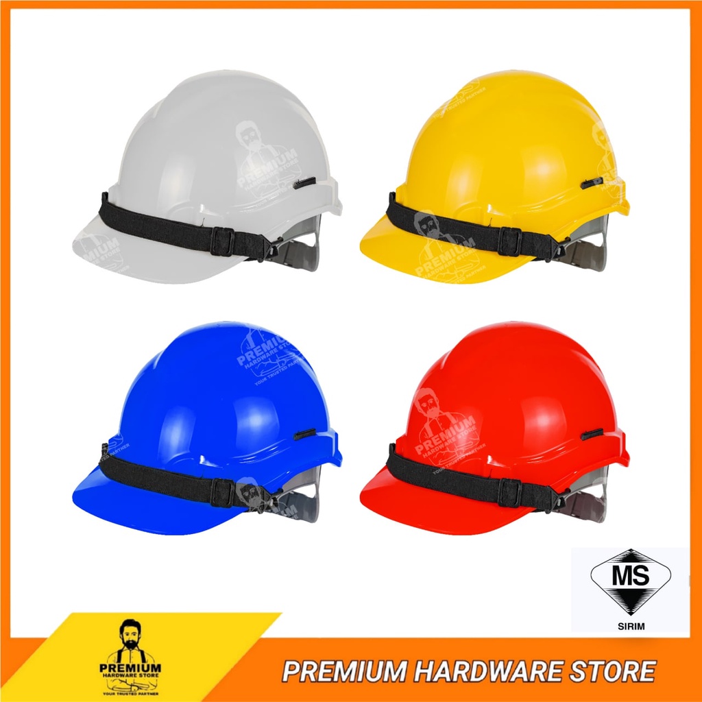 PREMIUM Safety Helmet (Sirim) Industrial Construction Project Worker ...