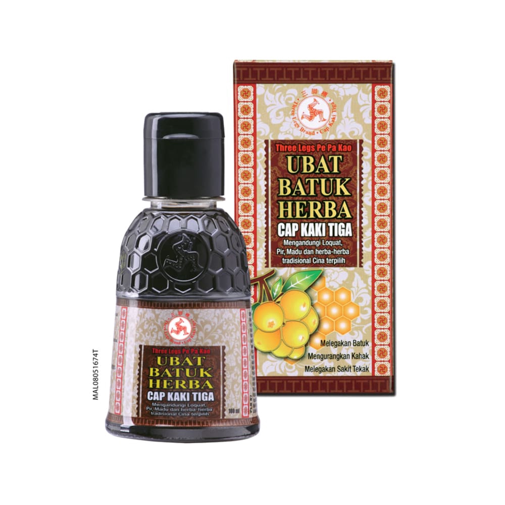 Cap Kaki Tiga Ubat Batuk Herba (180ml) WT2 | Shopee Malaysia