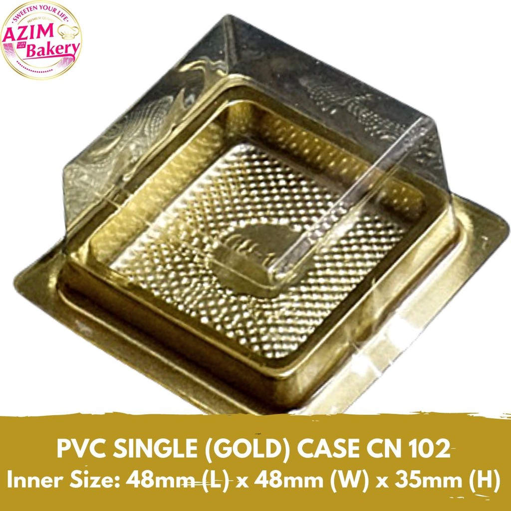 Pvc Single Cavity Case With Cover (100pcs) Cn 102 | Cake Box | Food ...