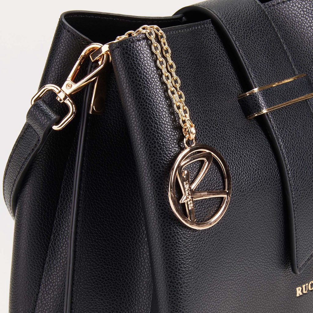 RUCINI Ieva Ladies Crossbody Sling Bag RHC-HB1064 (Black/Brown ...