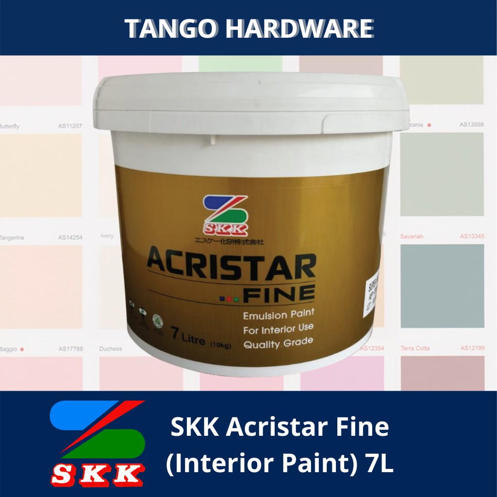7L SKK Acristar Fine (Standard Colour) Environmental Friendly Internal ...
