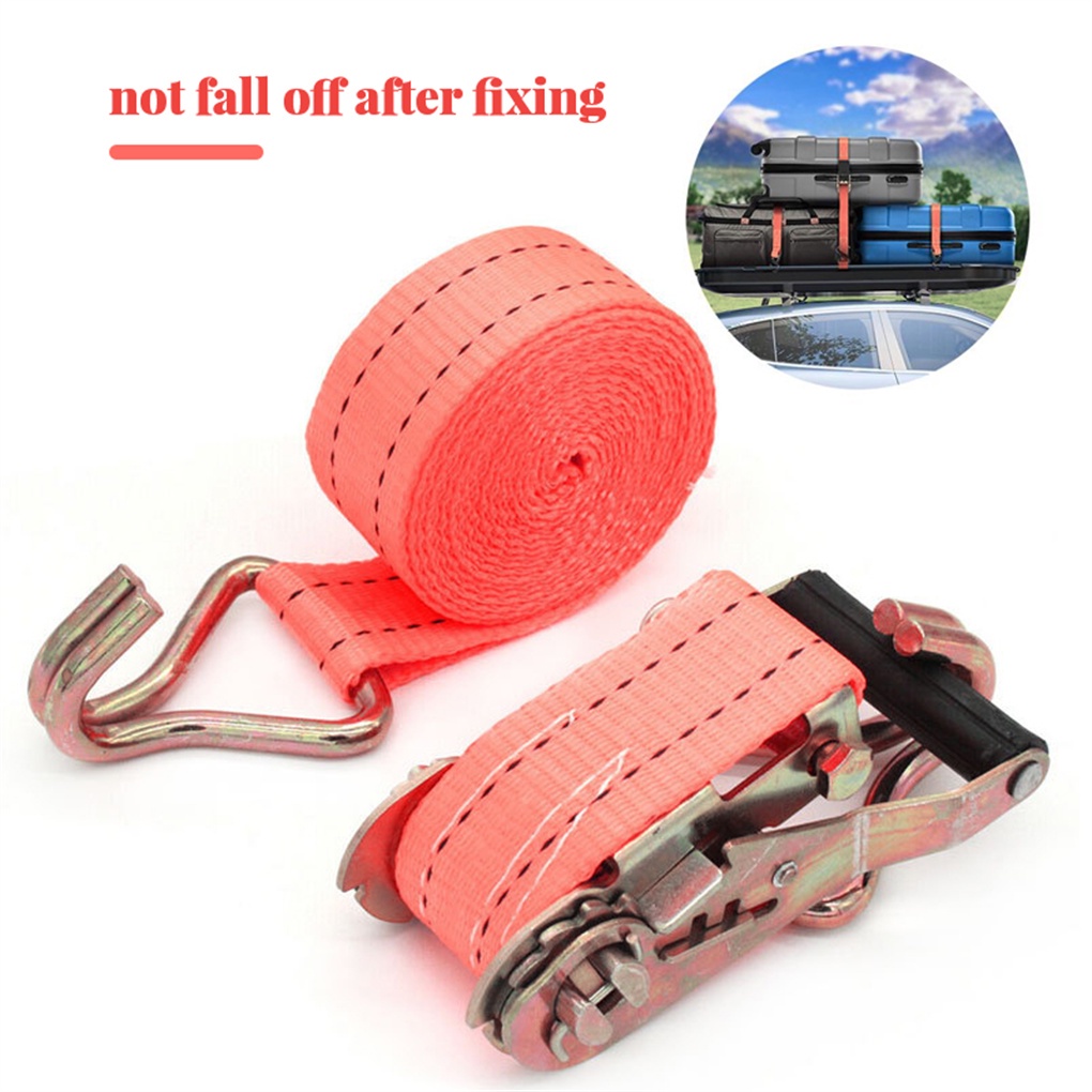 5/10Ton Lorry Tie Down Straps Ratchet Belt Powerful Cargo Strap Tie ...