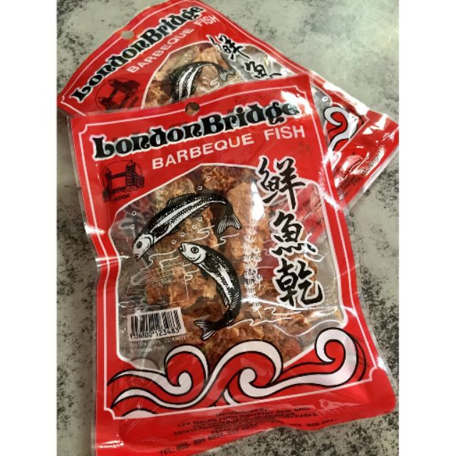 10 pkts Lee chuan London Bridge BBQ fish 30g | Shopee Malaysia