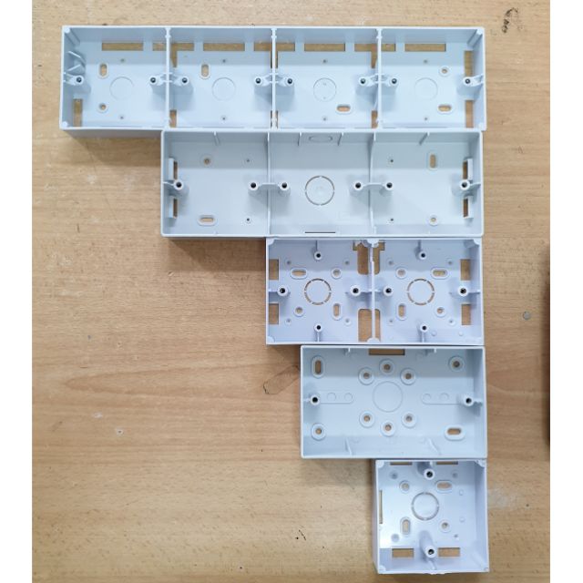 Pvc Nut Box/White Box/Kotak Putih 3x3/3x6/3x7/3x10/3x12 | Shopee Malaysia