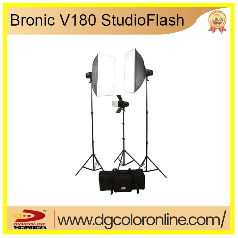 DigiColor V180 Studio Flash Kit (180w x 3pcs) | Shopee Malaysia