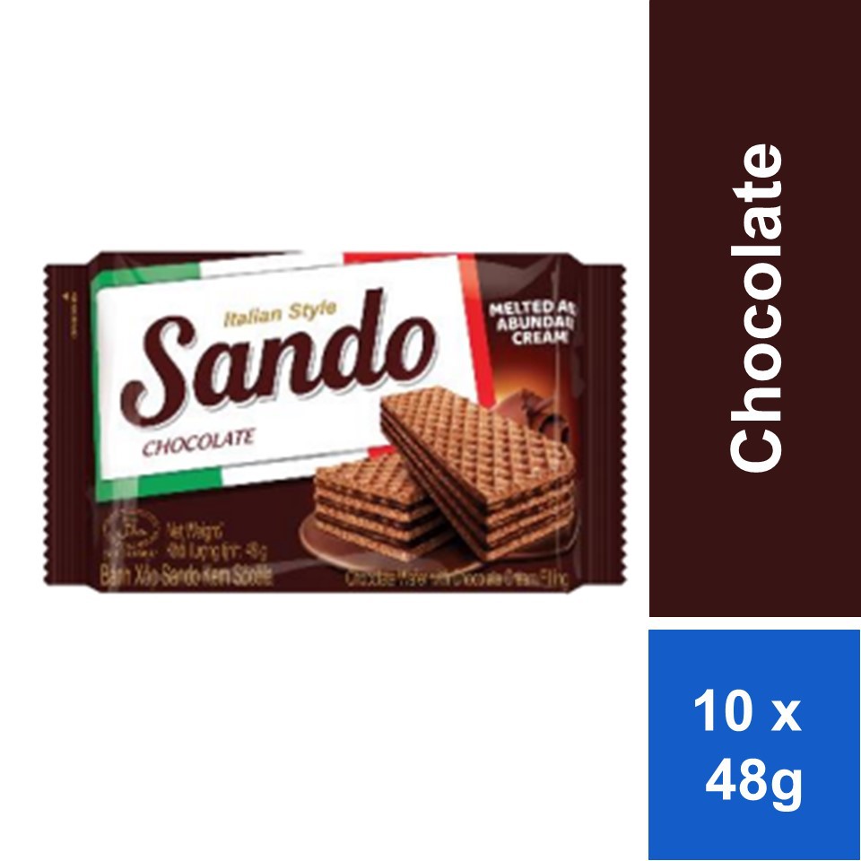 Sando Chocolate 10 x 48g | Shopee Malaysia