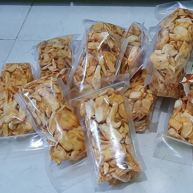 Jackfruit chips packaged 50 grams / pouch | Shopee Malaysia