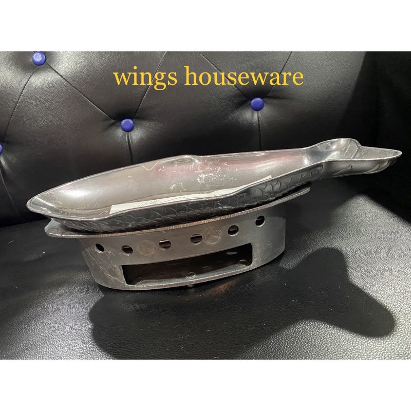 Aluminium Thai Style Fish Platter Steam Fish With Stove Fire Keep Warm ...