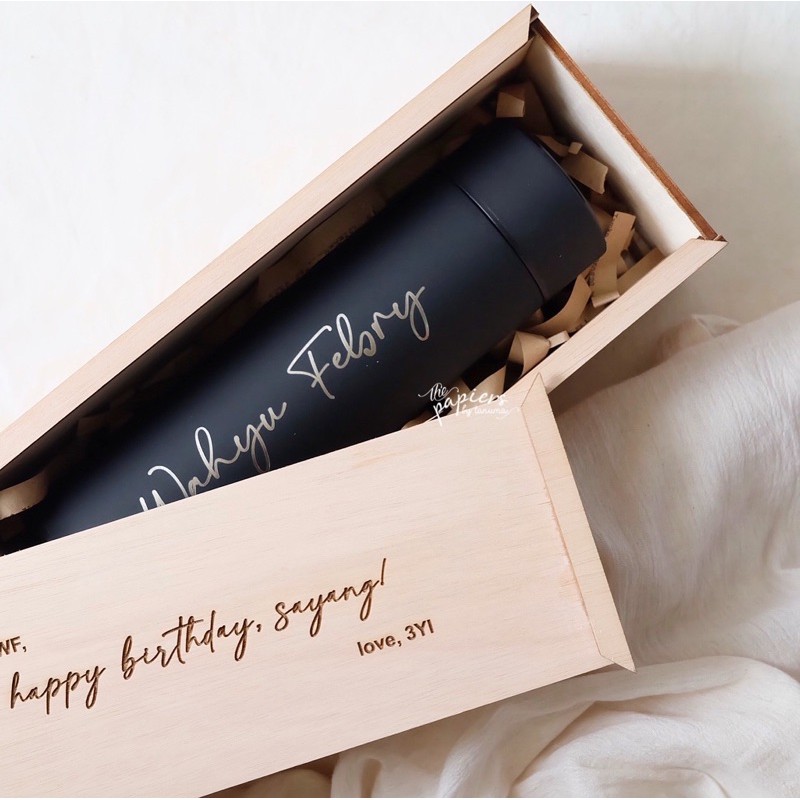 KAYU Custom Wooden Box for Gifts/ Tumblers/ Gift Boxes/ Hampers Boxes ...