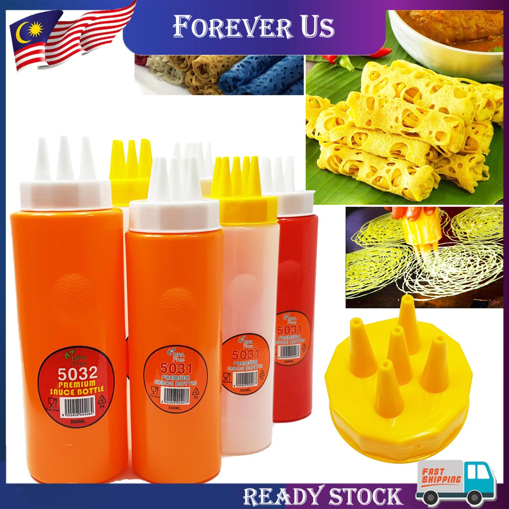 Acuan Roti Jala /Roti Jala mould /Multipurpose Tube 3 Holes or 5 Holes ...