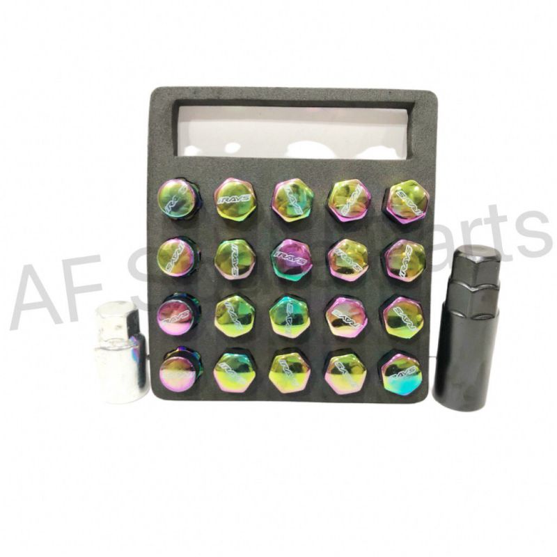 20Biji Wheel Nut Besi Civic FB FC FD FE,Accord SM4 SV4 S84 S86 SDA TAO ...