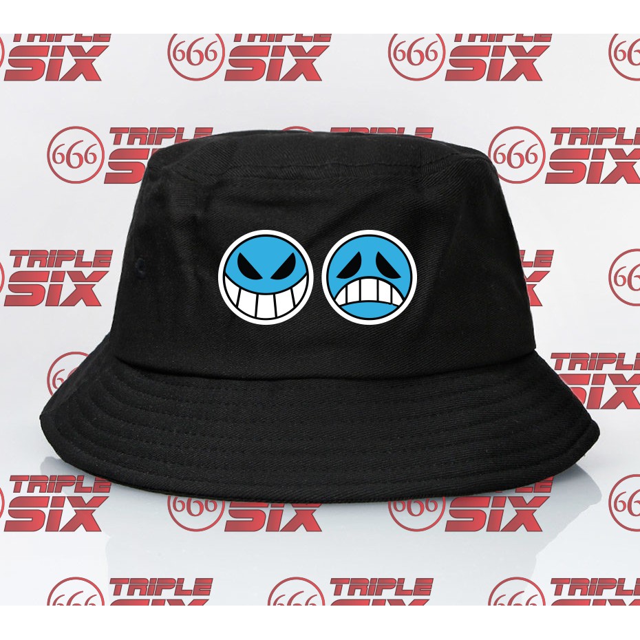 One Piece Anime Bucket Hat portgas D Ace | Shopee Malaysia