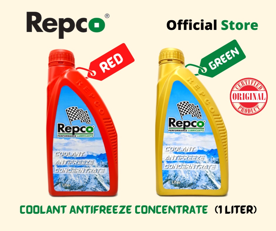 Repco® AntiFreeze & Radiator Coolant (Concentrate) - Red/Gold (1L ...