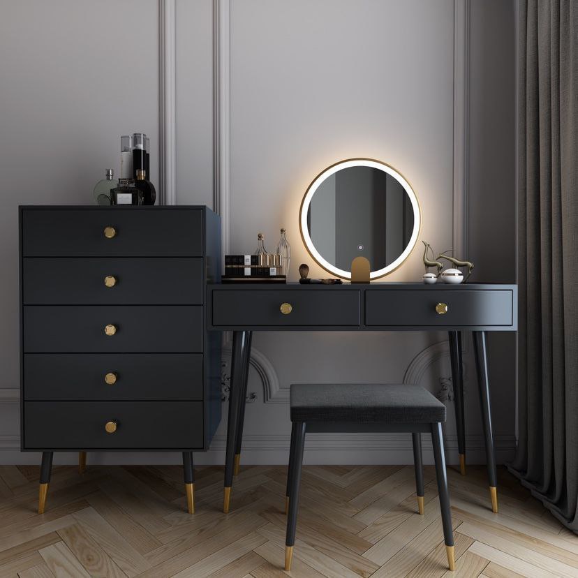 [PRE ORDER] COLIN Dressing Table Luxury Northern Style Dresser with ...