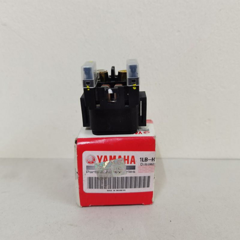 100%ORIGINAL STARTER RELAY ASSY EGO-LC FI R15/Y15ZR-V2 R25 | Shopee ...