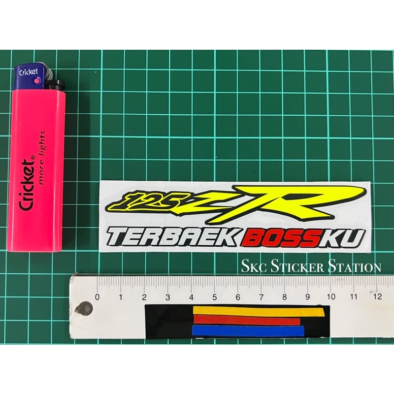 Sticker Cutting Terbaik Bossku EX5/ 135LC/ Y15ZR/ RS150R/ RXZ/ 125ZR ...