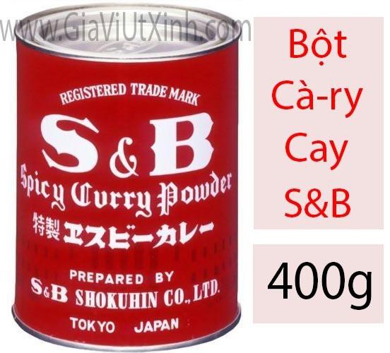 [GENUINE] Spicy CURRY POWDER S&B JAPAN 400G - JAPAN SPICY CURRY POWDER ...