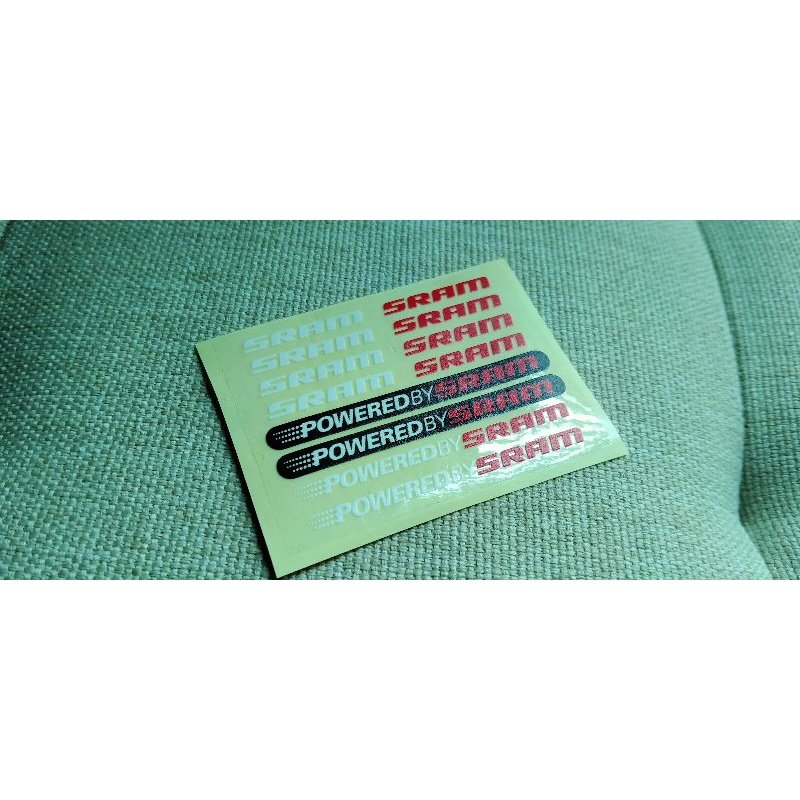 SRAM logo & SRAM crankset decal sticker | Shopee Malaysia
