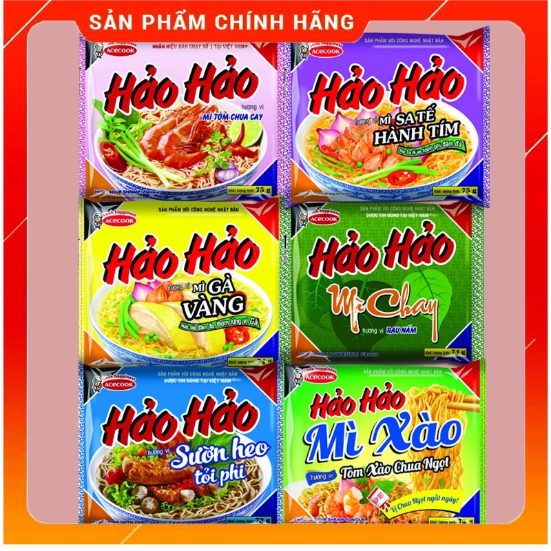 Hao Hao 7 Vi - Hao Hao Instant Noodles 7 Flavors | Shopee Malaysia