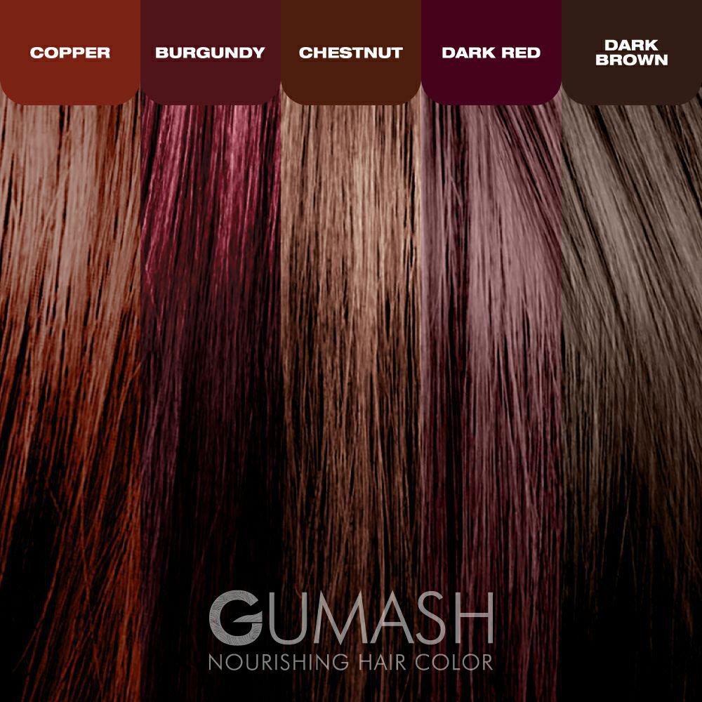 Gumash Nourishing Hair Color (Dark Brown) | Shopee Malaysia