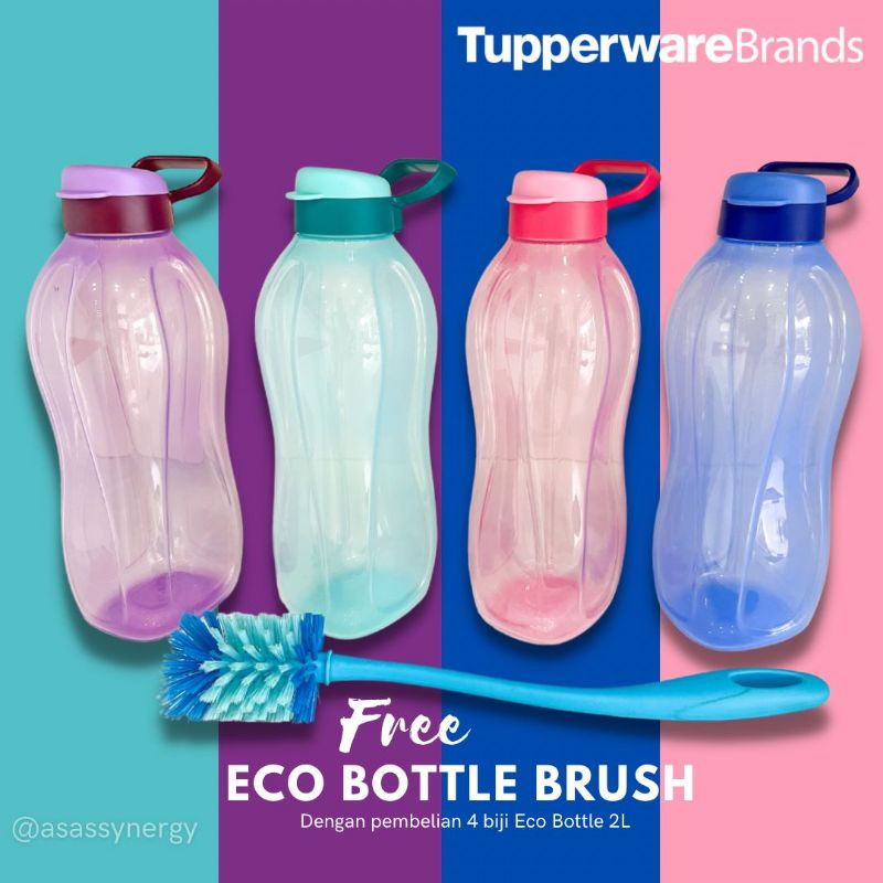 🔥 Ready Stock Tupperware 🔥 Giant Eco Bottle 2.0 liter | Shopee Malaysia