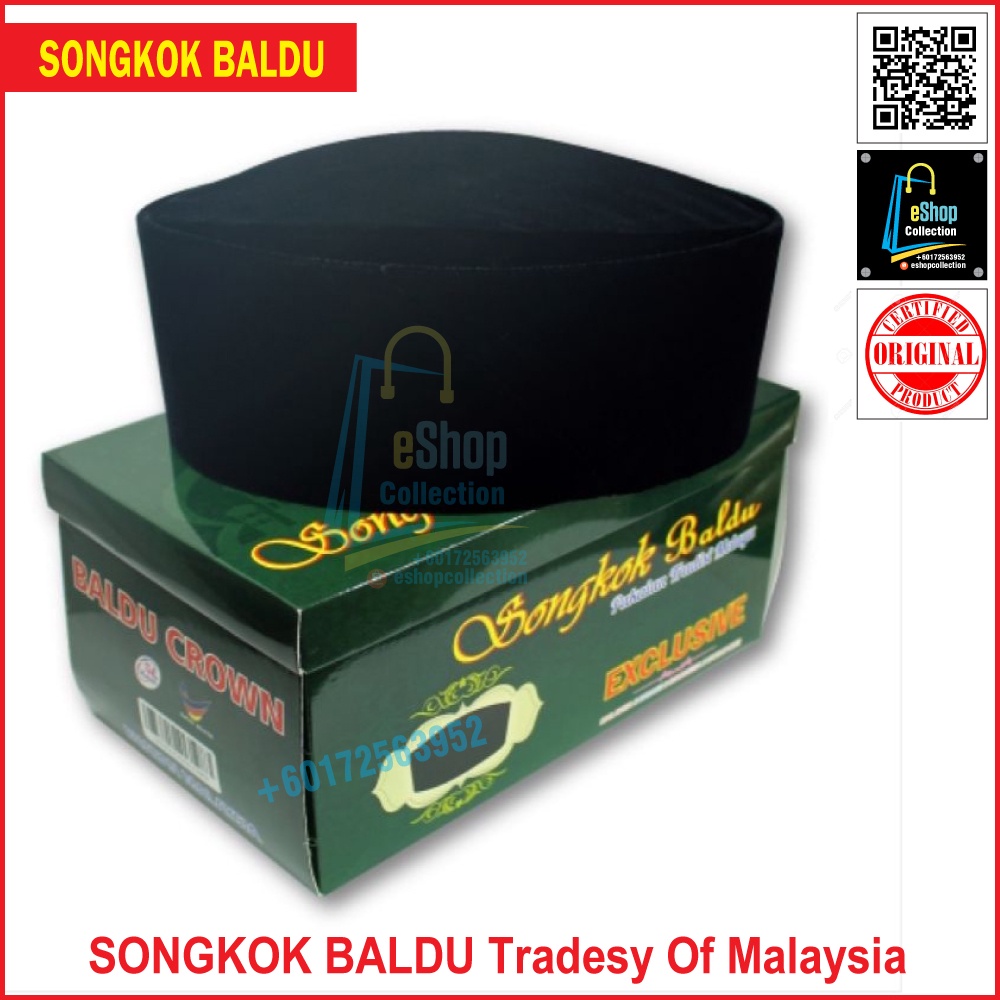 Songkok Baldu Dewasa Exclusive Quality malaysia Tradesy of Malaysia 100 ...